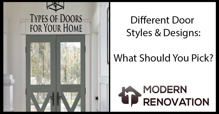 Introduction to Different Door Styles & Designs - Modern Renovation